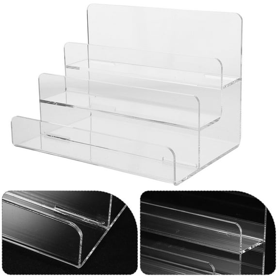 AURARMLET Purse Organizer Stand Display Stand Clear Design 1Set Back to ...