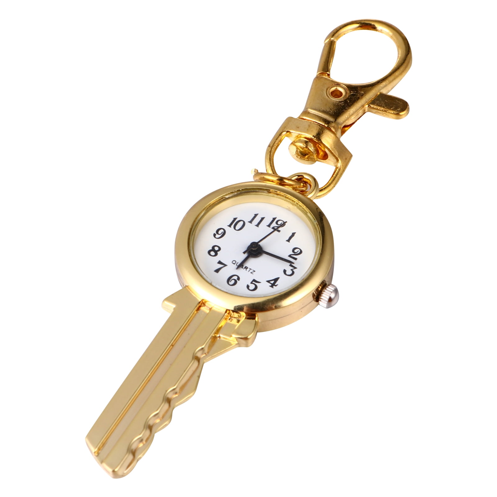 AURARMLET Brass Pocket Watch Keychain Vintage Adults Time Telling 1Pcs ...