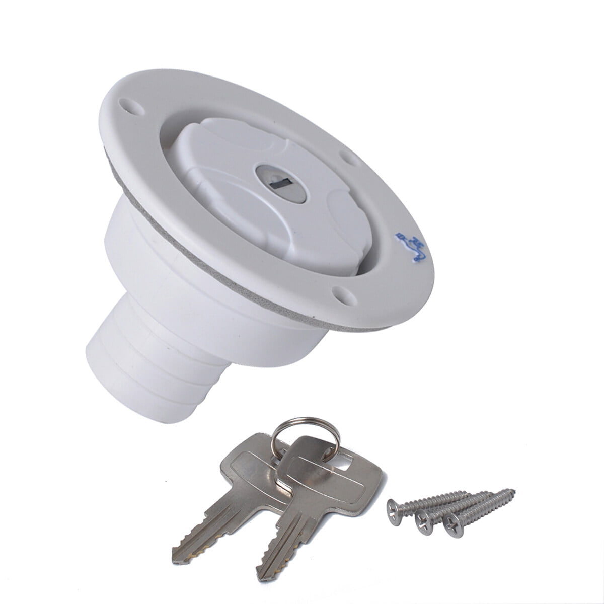 AURARMLET RV Water Inlet Filler Cap Square White Plastic Set - Walmart.com