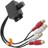 AURARMLET Rca Volume Control Bass Knob Copper Car Use 1Set - Walmart.com
