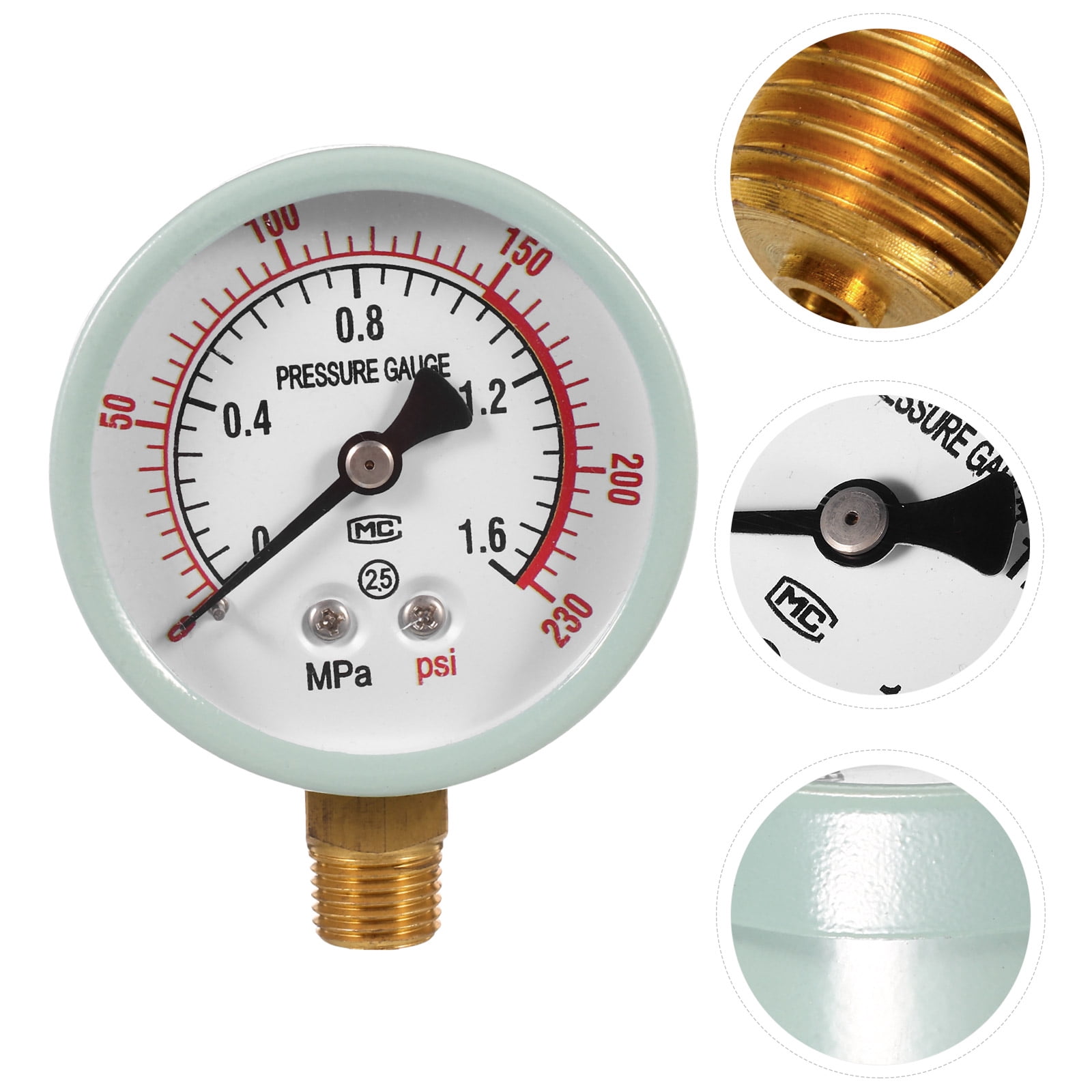 AURARMLET Scuba Tank Pressure Tester with Clear Display for Diving and ...
