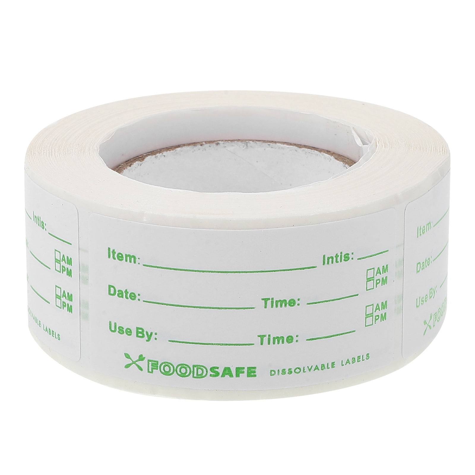 AURARMLET White Self-Adhesive Food Date Labels for Kitchen Containers ...