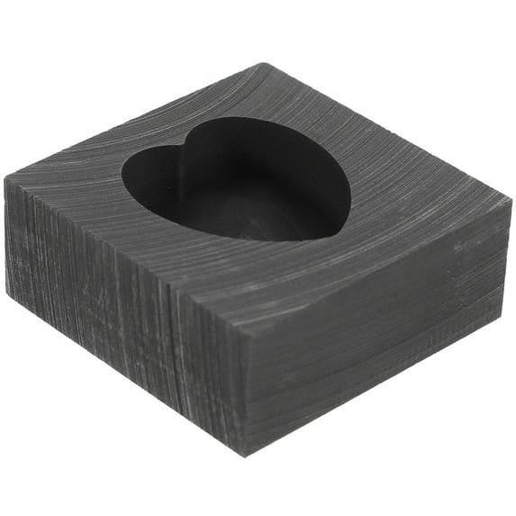 AURARMLET Black Graphite Heart Mold for Silver Copper Metal - Walmart.com