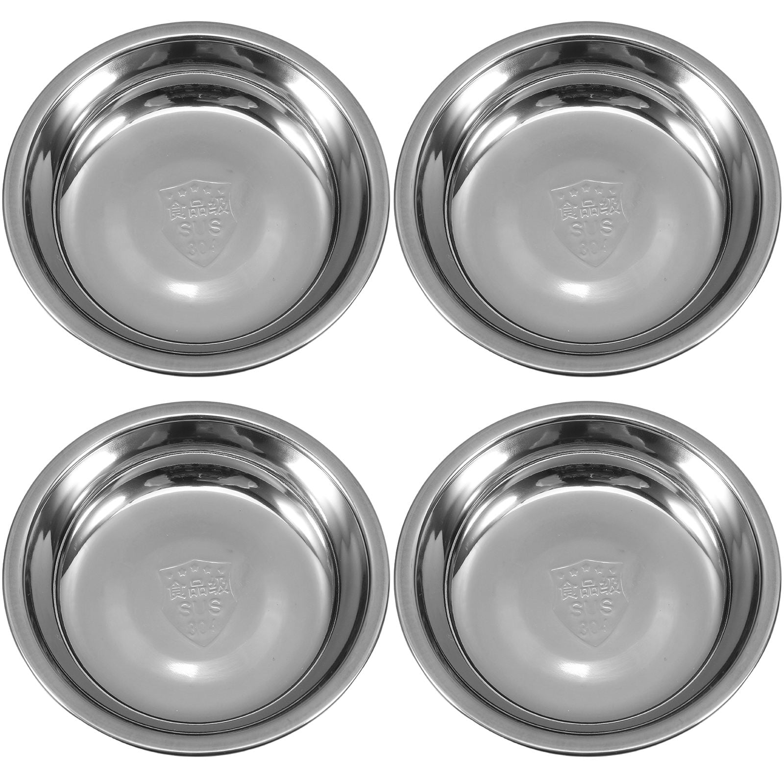 AURARMLET Stainless Steel Tea Spoon Rest and Tea Bag Plate Silver ...