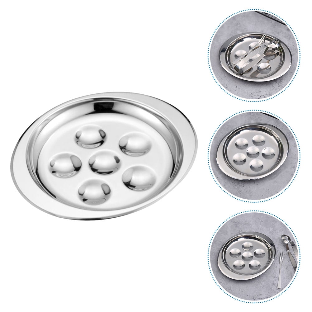 AURARMLET Snail Escargot Cookware Baking Tray Stainless Steel 1Pcs ...