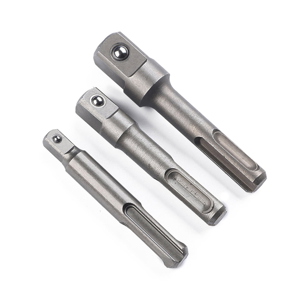 AURARMLET Socket Adapter Drill Connectors 3Pcs 1-2 Inch Chromium ...