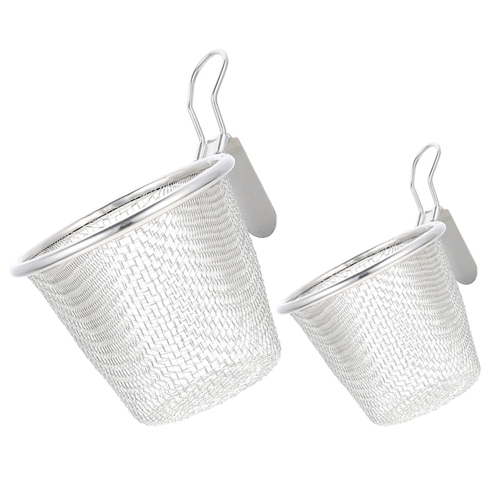 AURARMLET 2Pcs Stainless Steel Noodle Strainers for Filtering Oil ...