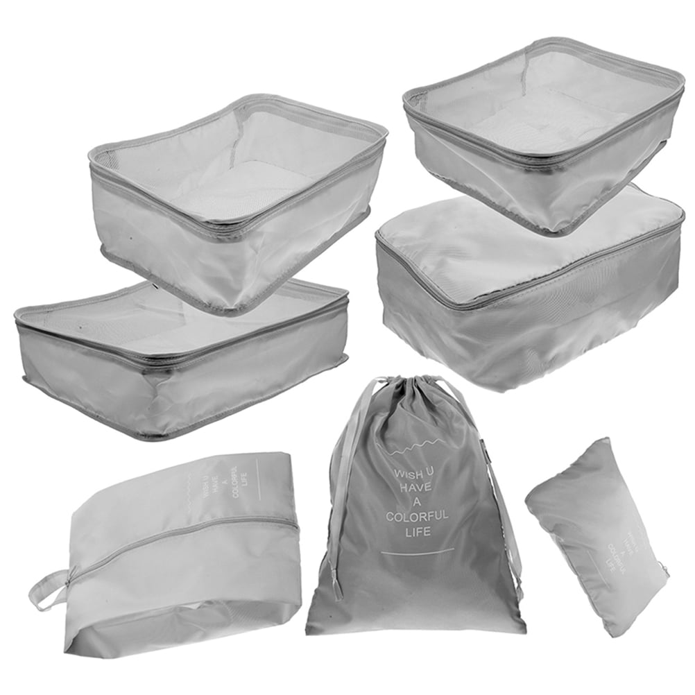 AURARMLET Travel Organizer Bags Multi Purpose Packing Bag 1 Set Grey ...