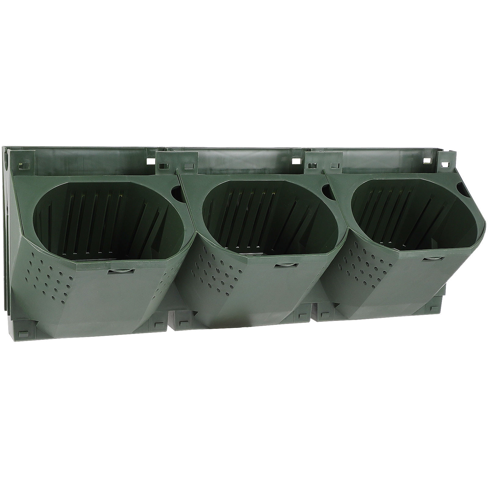 AURARMLET Vertical Planter Outdoor Plant Wall Planter Green PP ...
