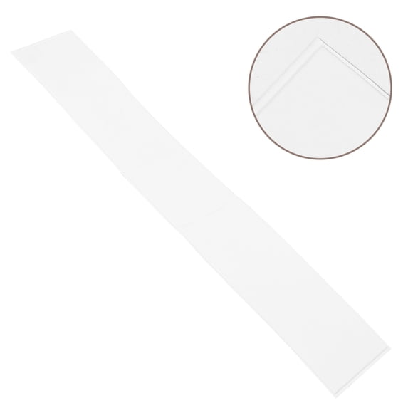 AURARMLET Wallpaper Border Sticker Waterproof Adhesive White 1Pack for ...
