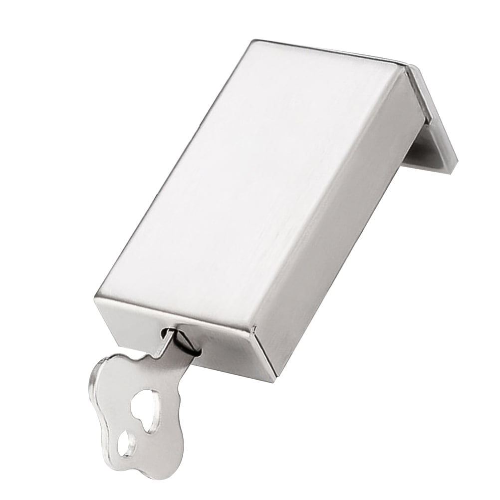 AURARMLET Window Lock Buckles 7x3.5in Silver for Child Safety Anti Lock ...