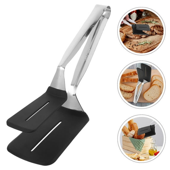 AURARMLET food serving tongs Kitchen Utensil Extended and Thickened ...