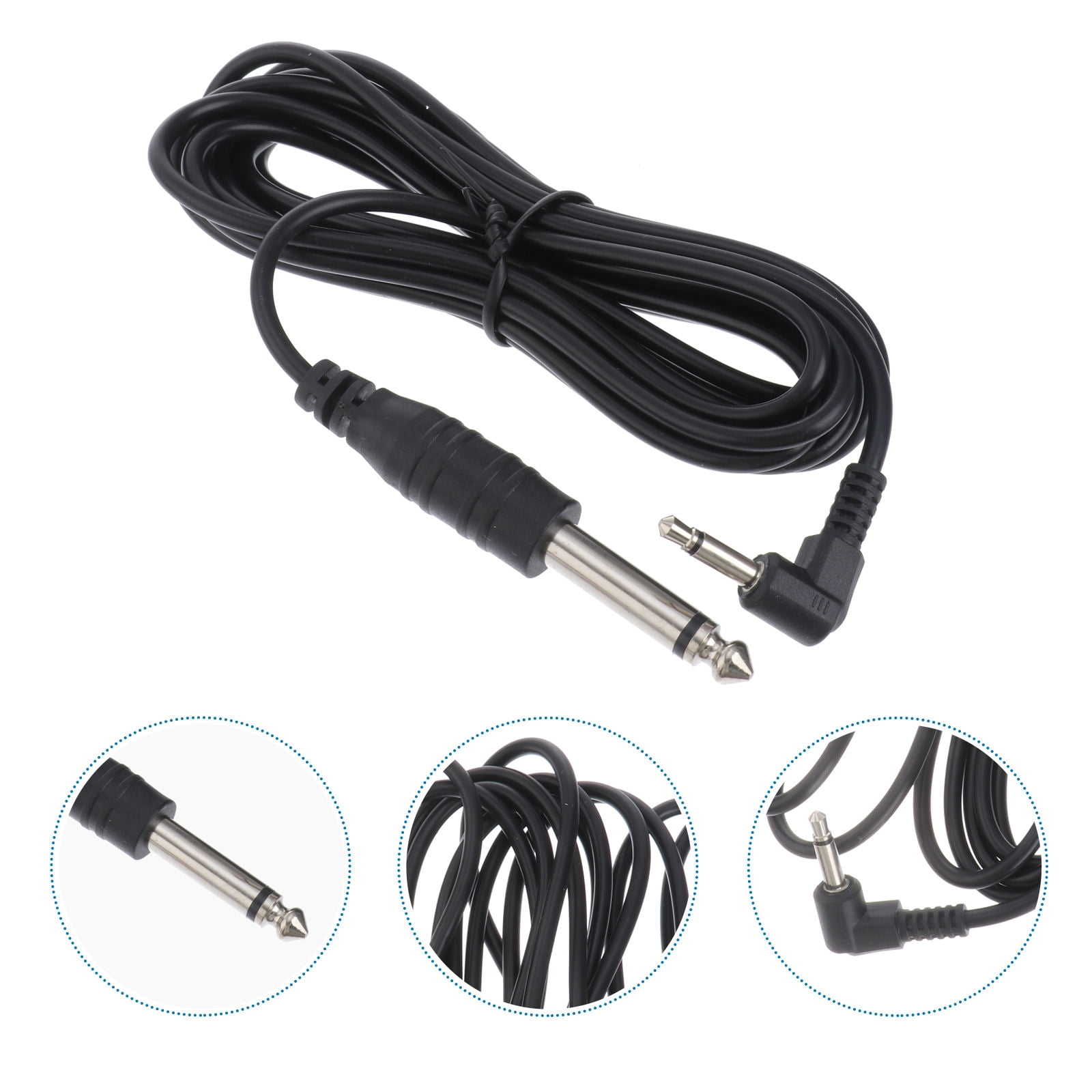 AURARMLET Bass Guitar Audio Cable Black for Audio Equipment Connection ...