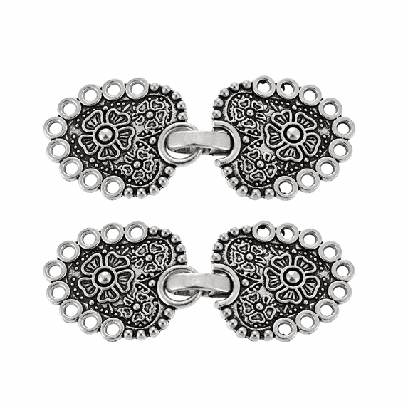 AURENIX 2Pcs Sweater Closure Clips Shawl Clasps Cardigan Clips Delicate ...