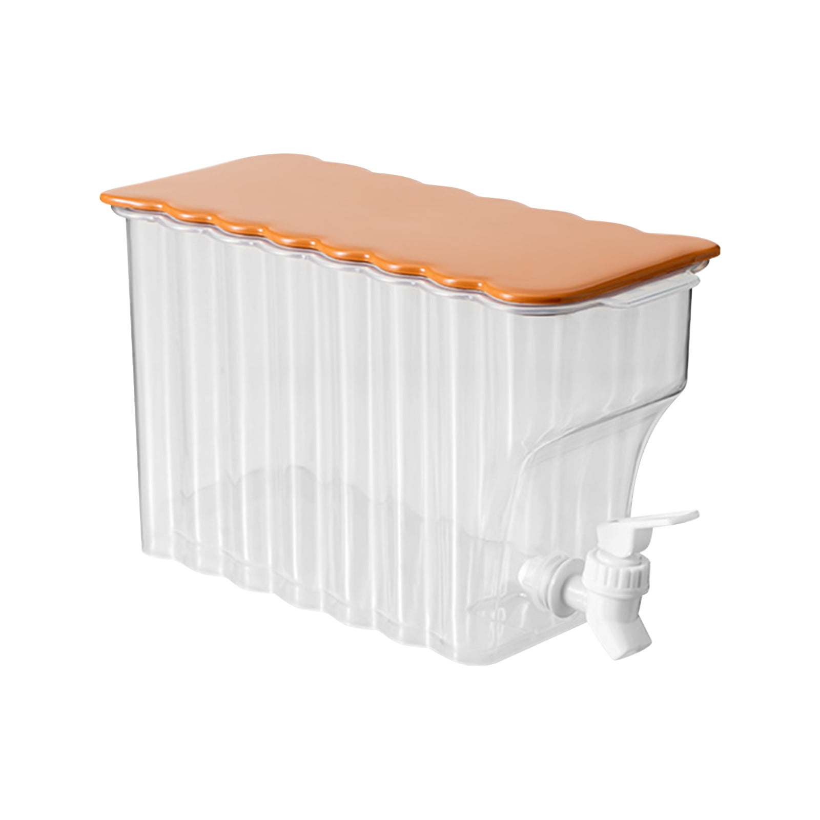 AURIGATE Plastic Refrigerator Drink Dispenser, 1 Gallon Beverage ...