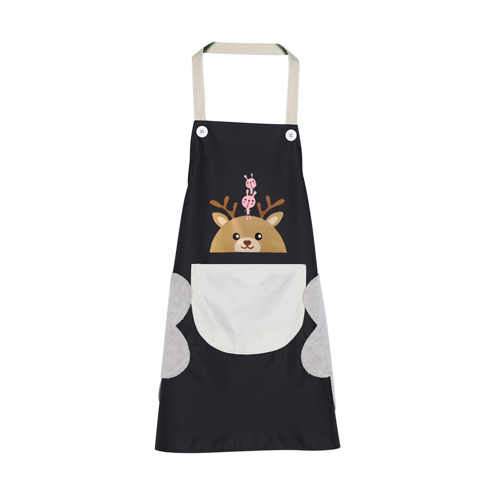 AURIGATE Cute Animal Apron Cartoon Waterproof Chef Cooking Kitchen BBQ ...