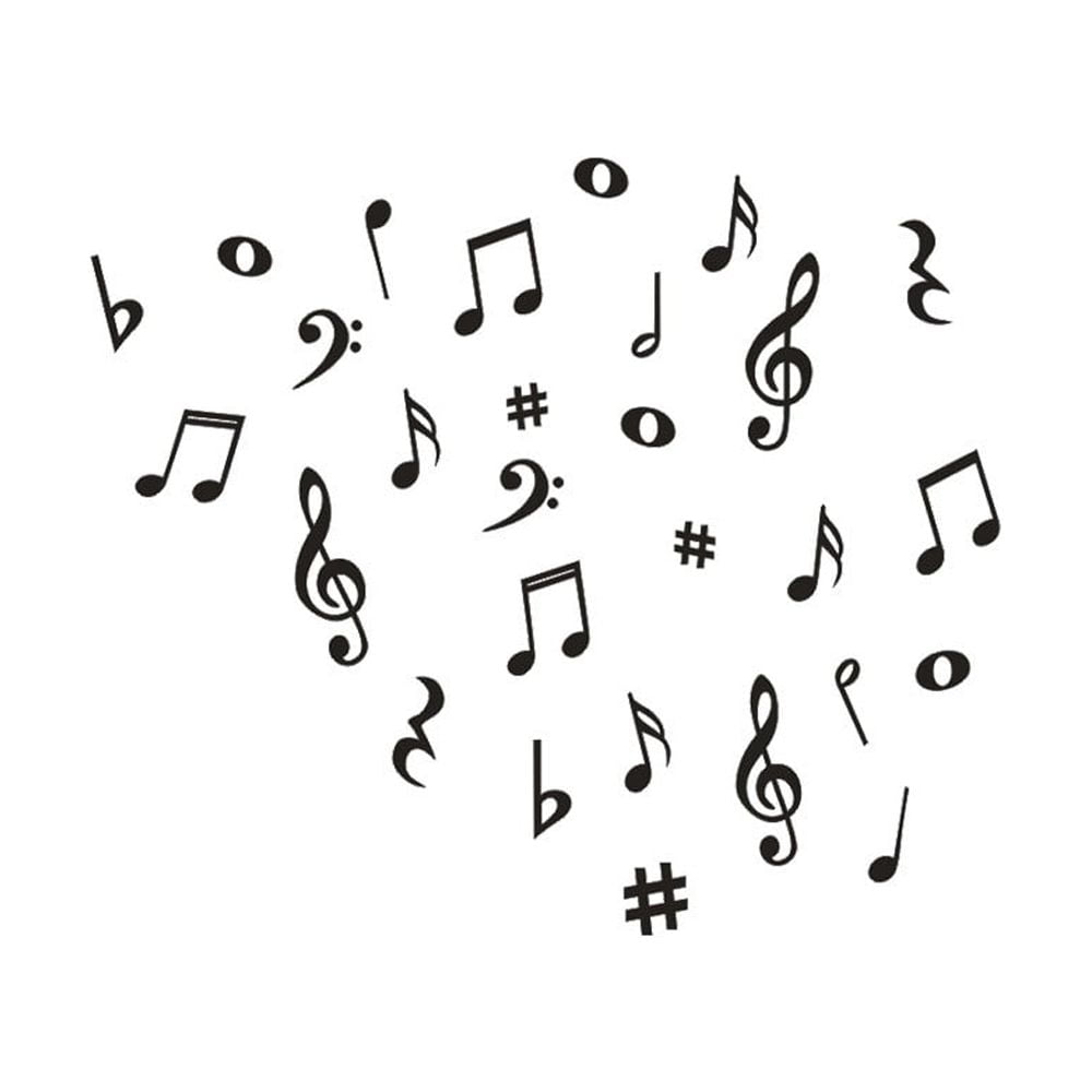 Music Notes Decal