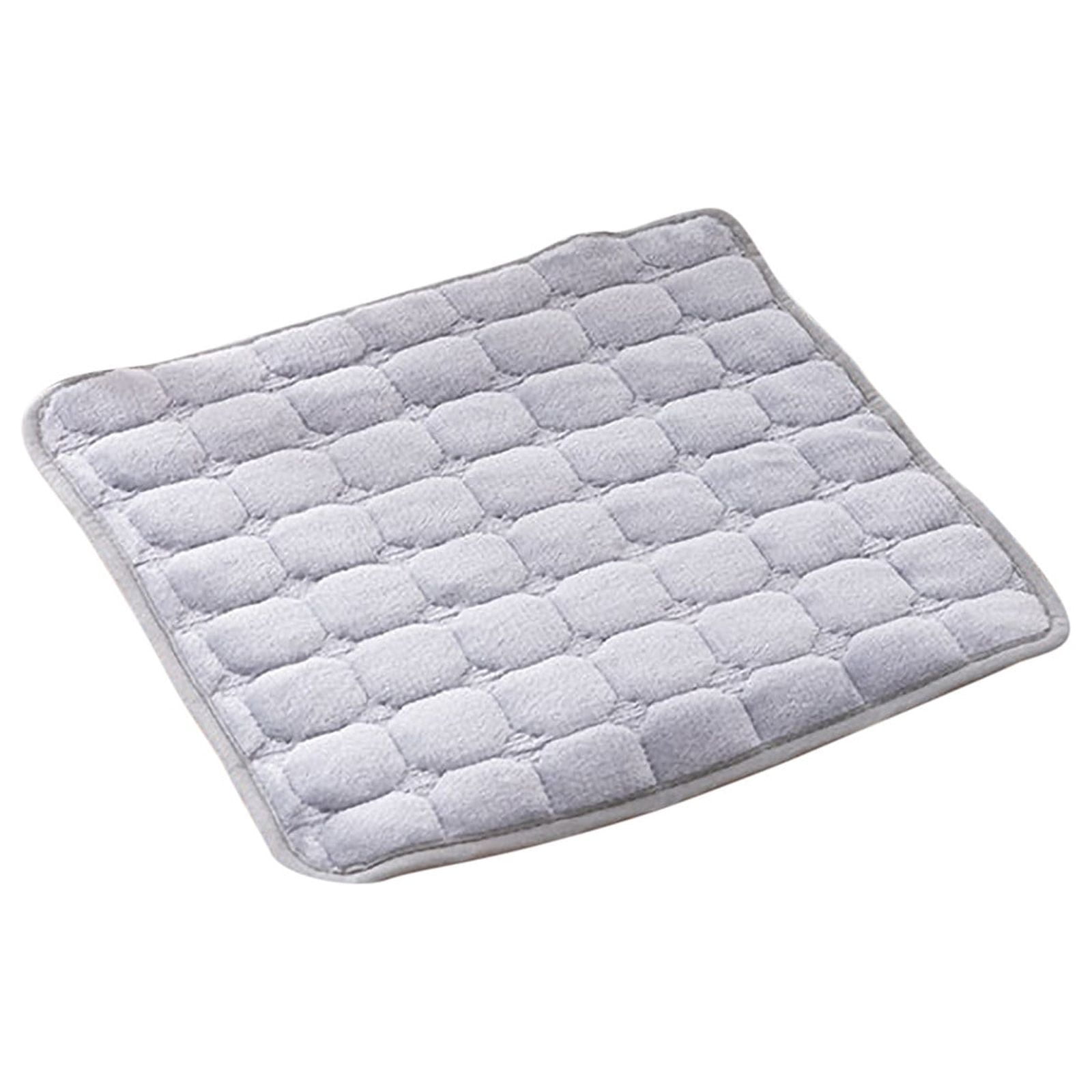 AURIGATE Soft Plush Chair Pads with Ties Winter Indoor Warmth Square ...