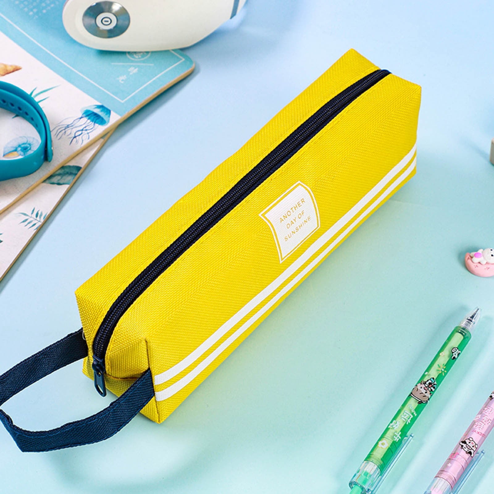 AURIGATE Stationery Pencil Case Pouch Stylish Simple Small Pencil Bag ...
