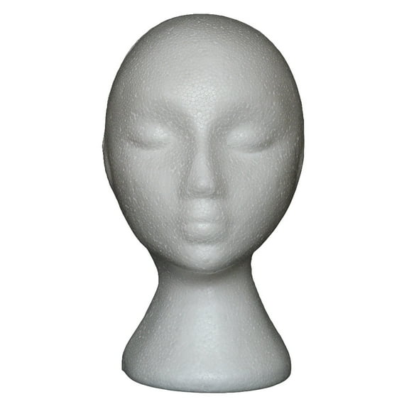 Styrofoam Mannequin Heads