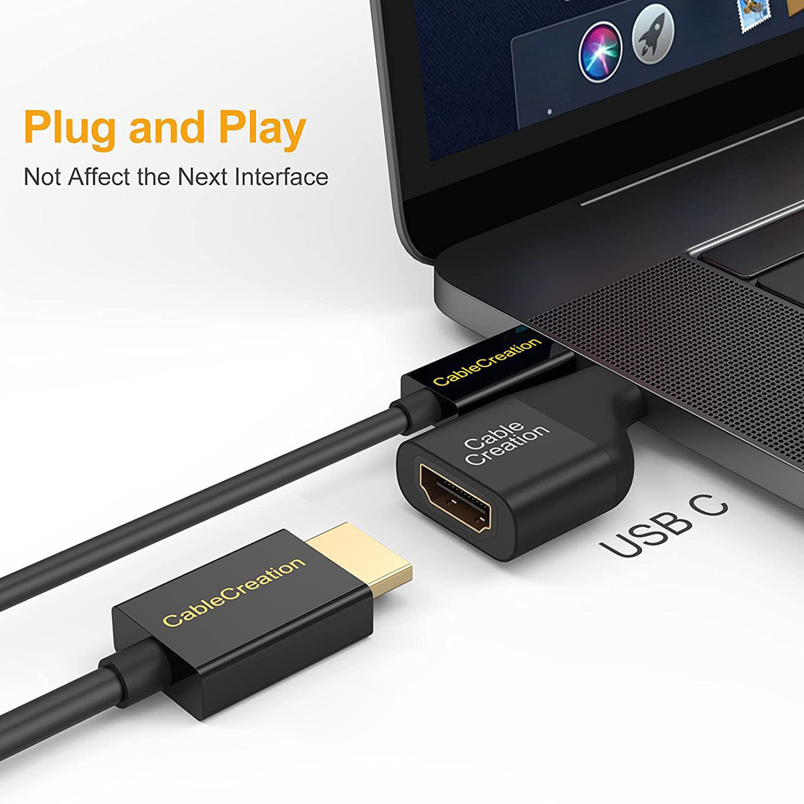 AURORA TRADE Adapter Cable High Resolution Quick Transmission Plug Play ...