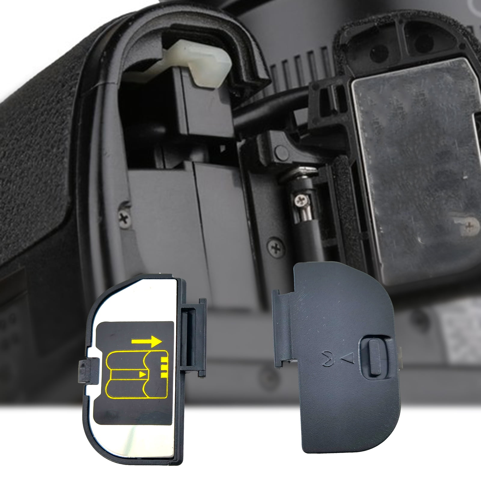 AURORA TRADE Battery Door Cover Easy Installation Replacement Plastic ...
