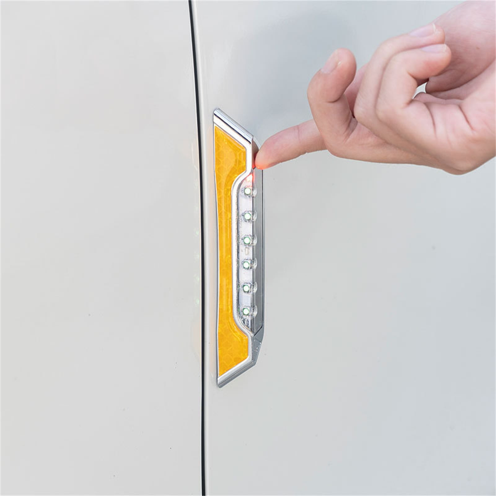 AURORA TRADE Car Reflective Tape Solar Powered Strong Stickiness Self ...