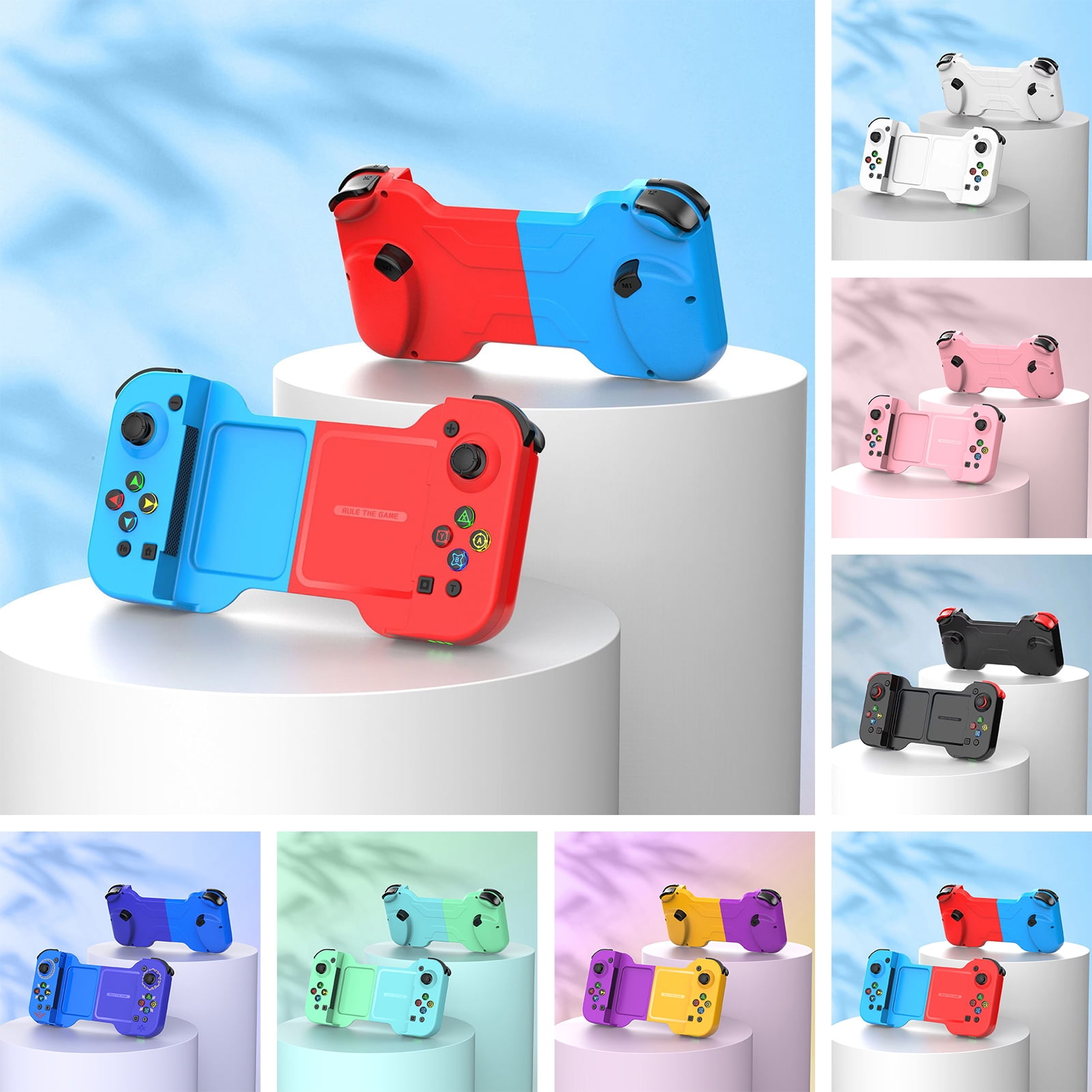 AURORA TRADE D5 Game Handle Six Gyroscope Faux Crystal Button Stretch ...