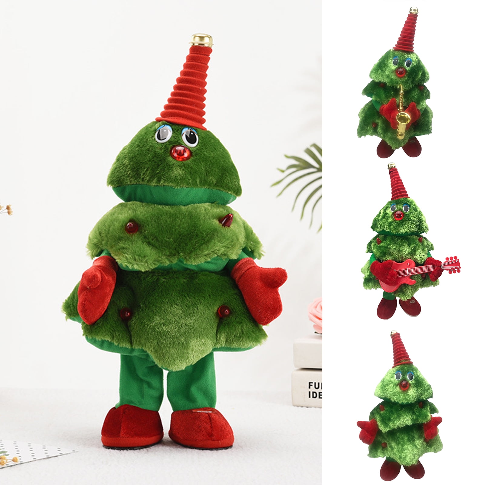 AURORA TRADE Electric Xmas Tree Toys Electric with Musical Instruments ...