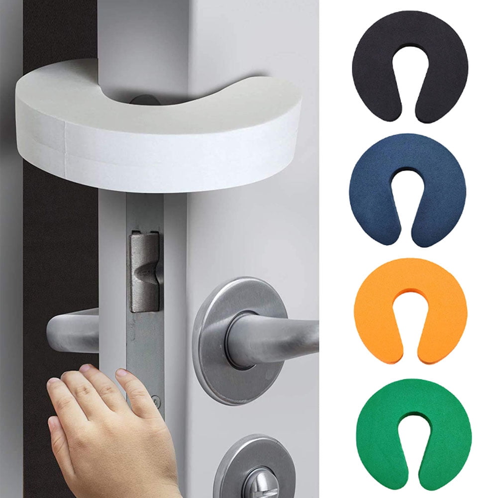 AURORA TRADE INC Door Pinch Guard Baby Door Slam Stopper, Soft EVA Door ...