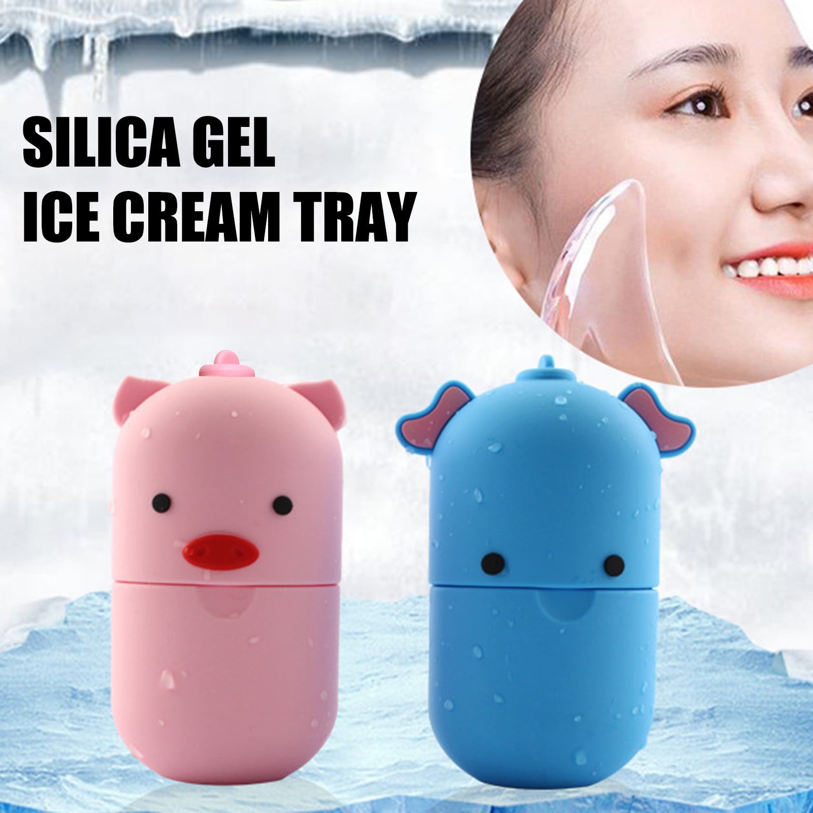 AURORA TRADE Ice Roller for Face and Eyes - Luxurious Iced Contour ...