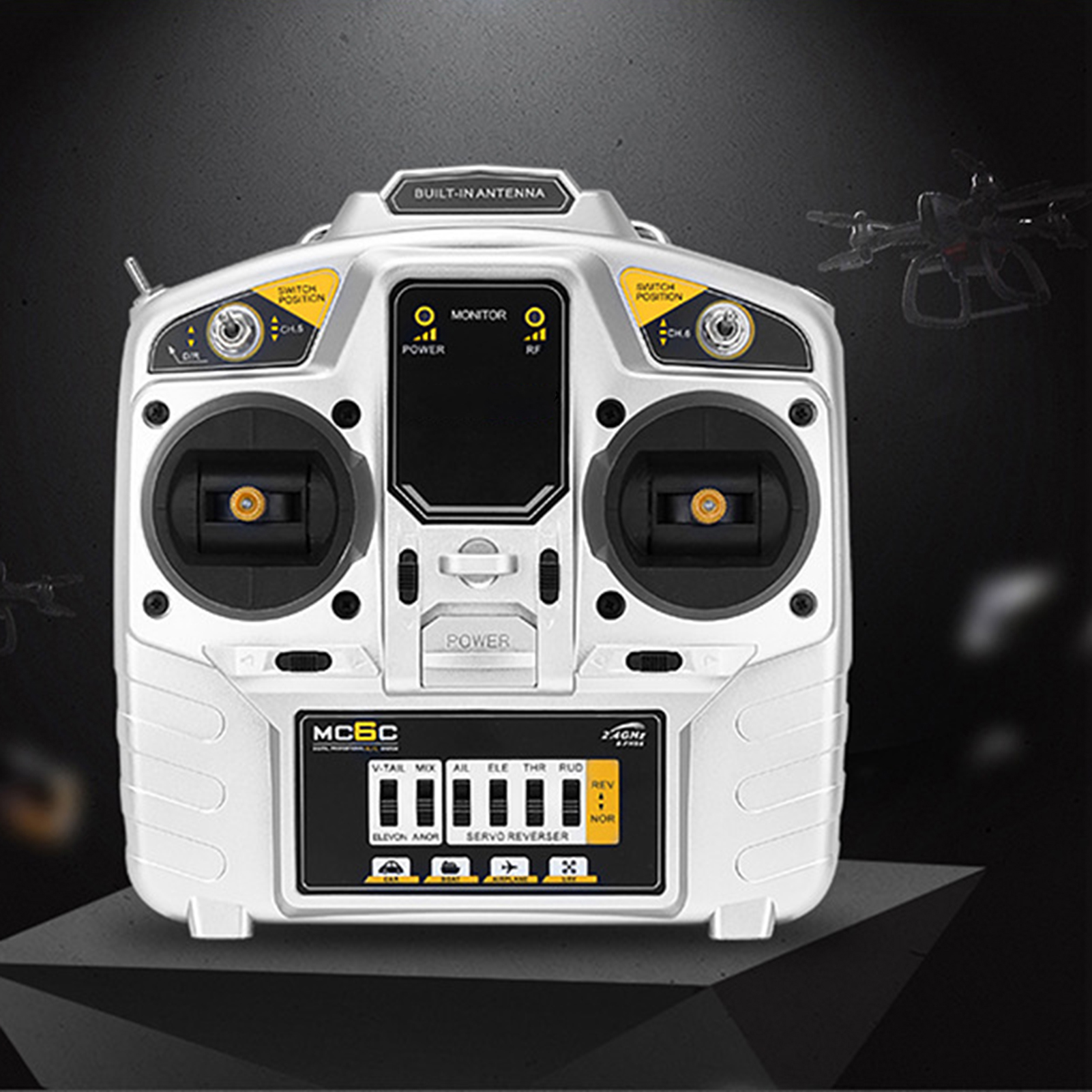 AURORA TRADE Model Remote Controller 6 Channel Precise Stable Low ...