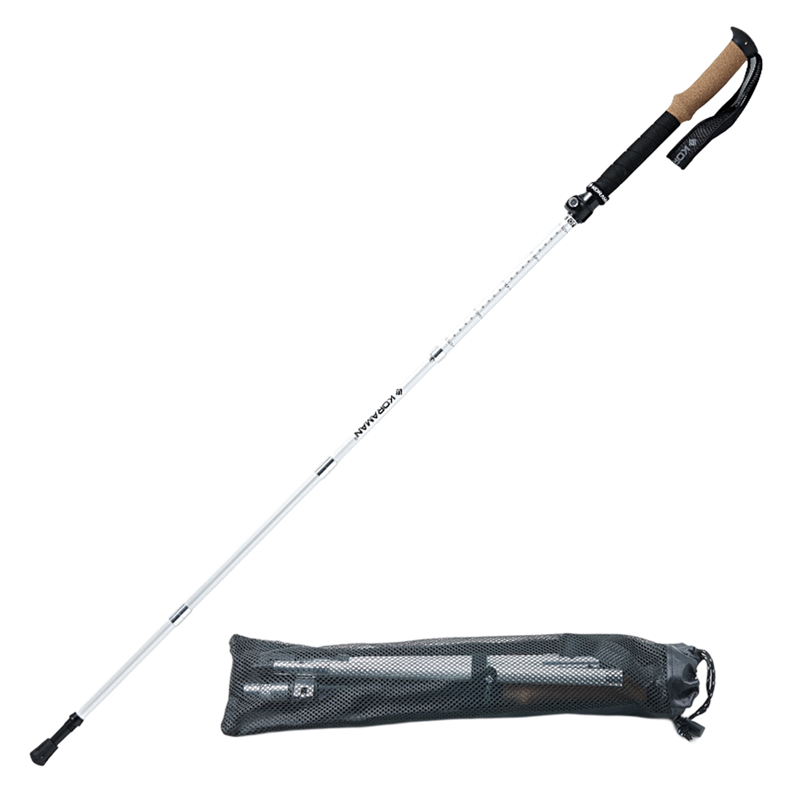 AURORA TRADE Trekking Pole Ultra-light Anti-slip EVA Handle Adjustable ...