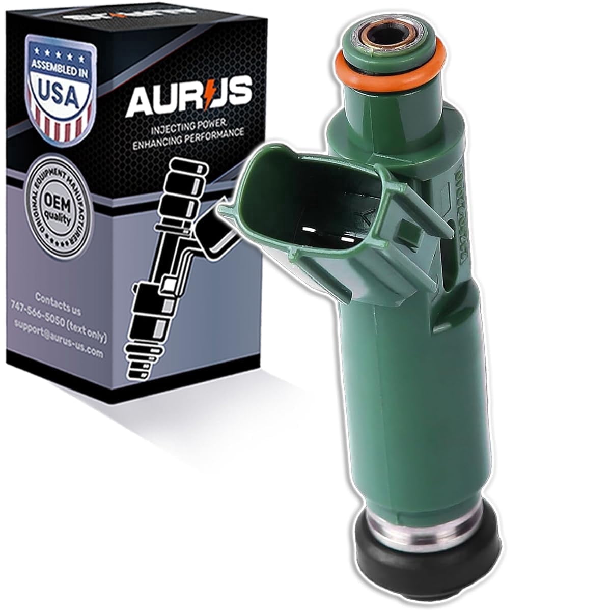 AURUS OEM Fuel Injector 23250-0D040 / 23250-22040 for Toyota Corolla ...