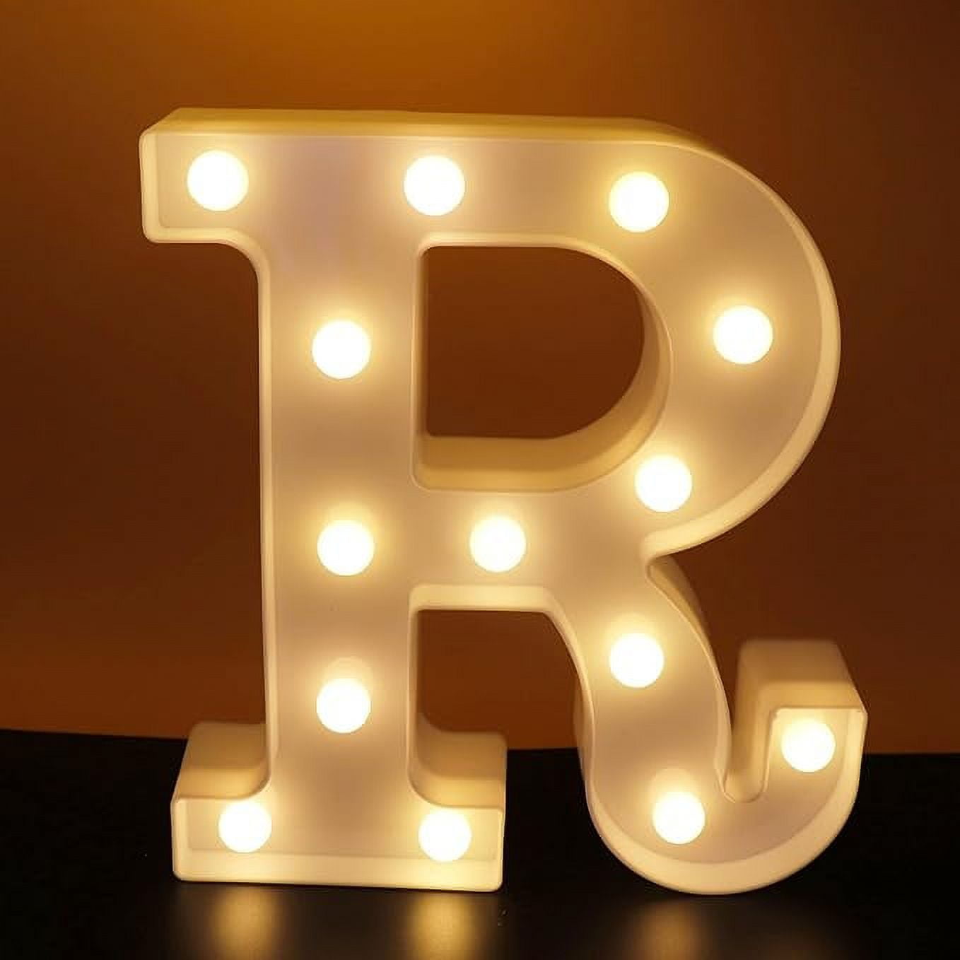 AUSAYE LED Letter Lights Alphabet Light Up Sign Night Light for Home ...