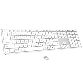 Logitech K270 Wireless Keyboard, Full-Size, Number Pad, PC and Laptop ...