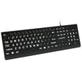 AUSDOM Full Size Wired USB Keyboard, Large Print, Easy to See & Type ...