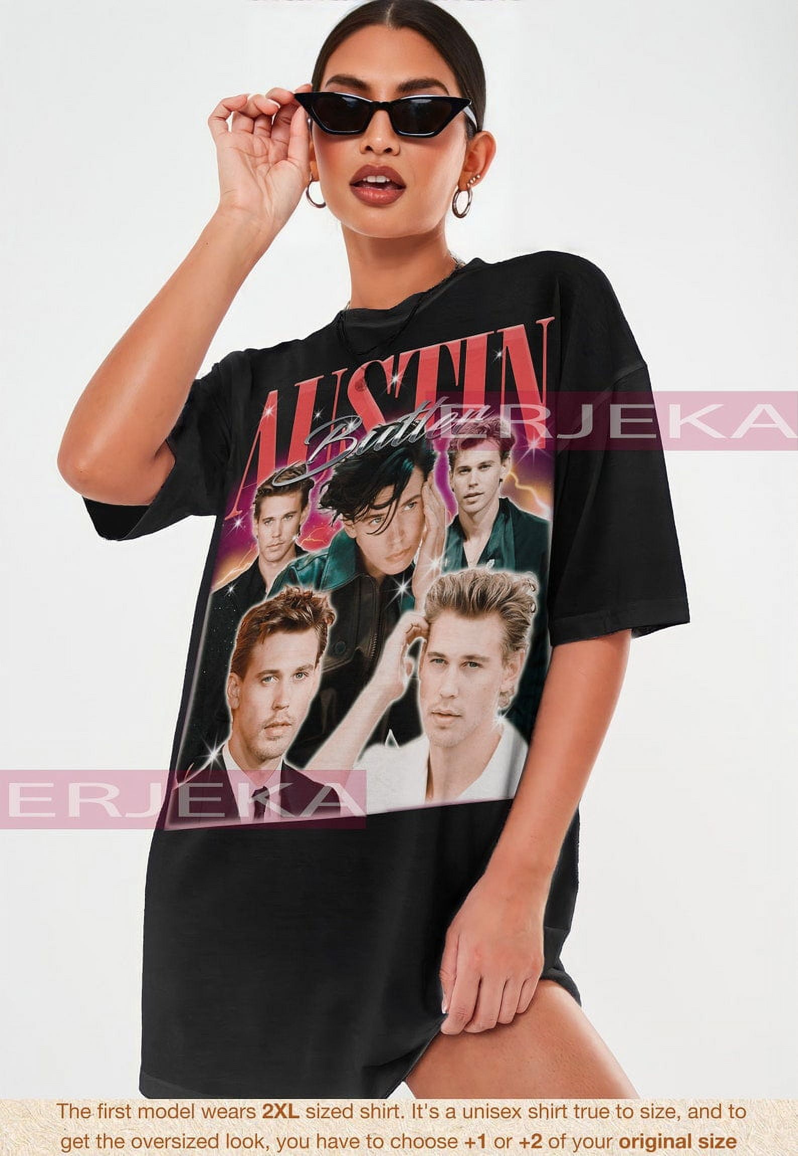 AUSTIN BUTLER 90's T-shirt - Austin Butler Bootleg Tees, Austin Butler ...