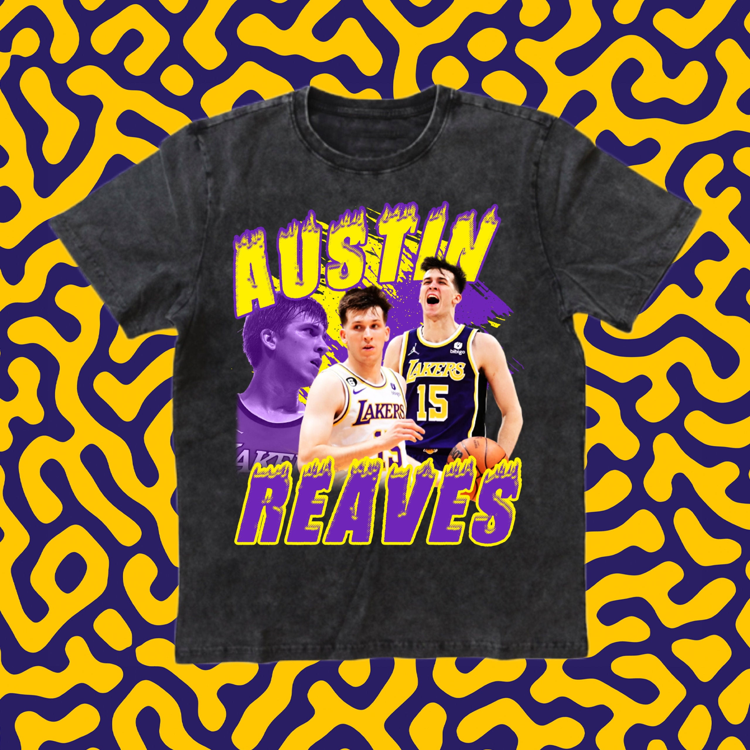 AUSTIN REAVES 90’s Vintage Style Tee - Walmart.com