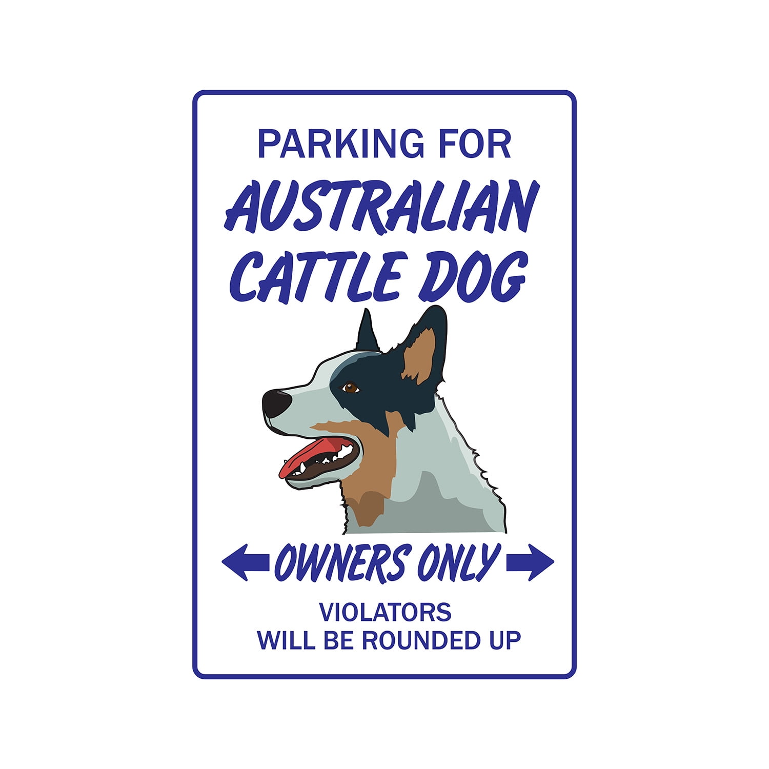 AUSTRALIAN Parking Aluminum Sign australia outback kangaroo | Indoor ...