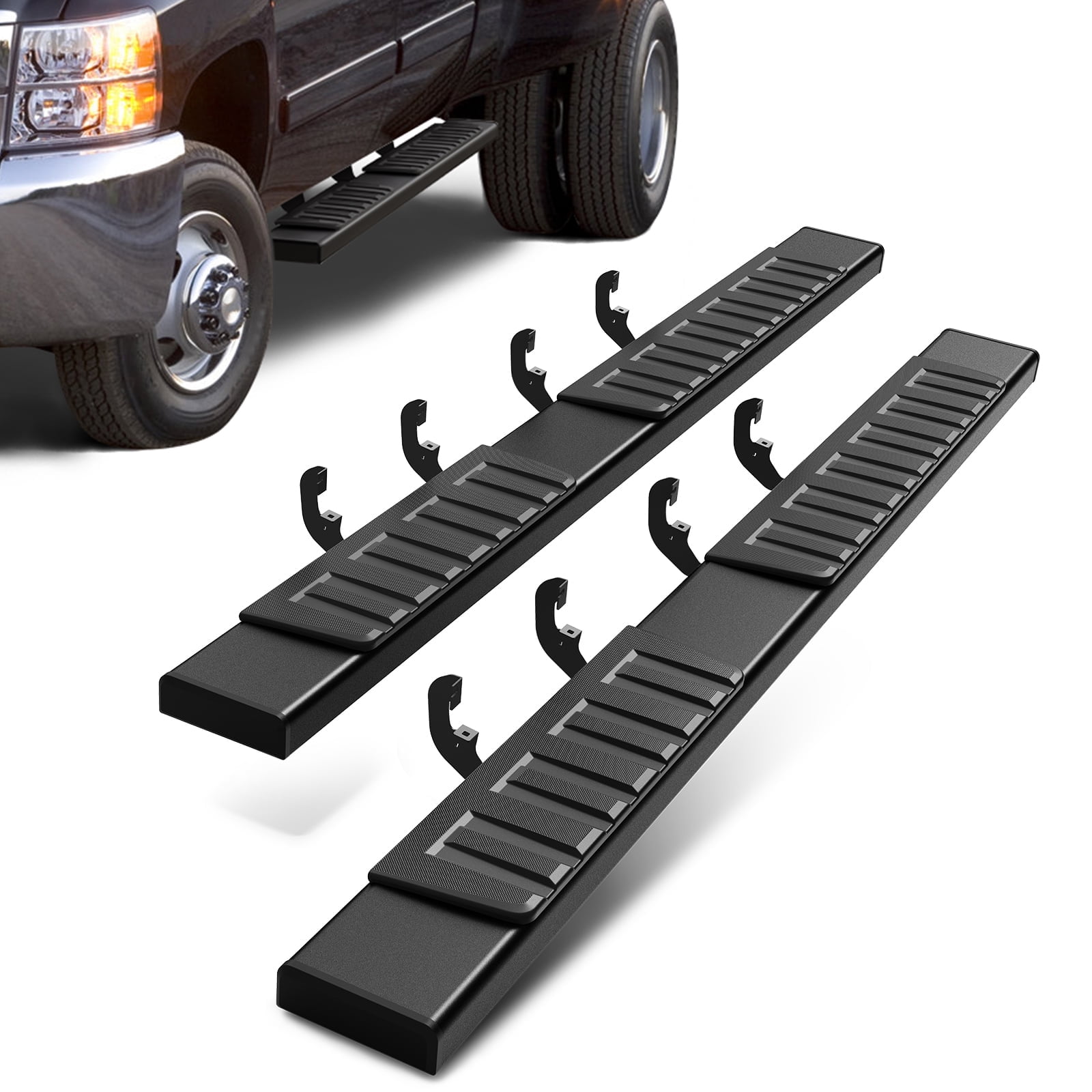 AUSUM MOTOR 6 inch Running Boards For 2019-2024 Silverado Sierra 1500 ...