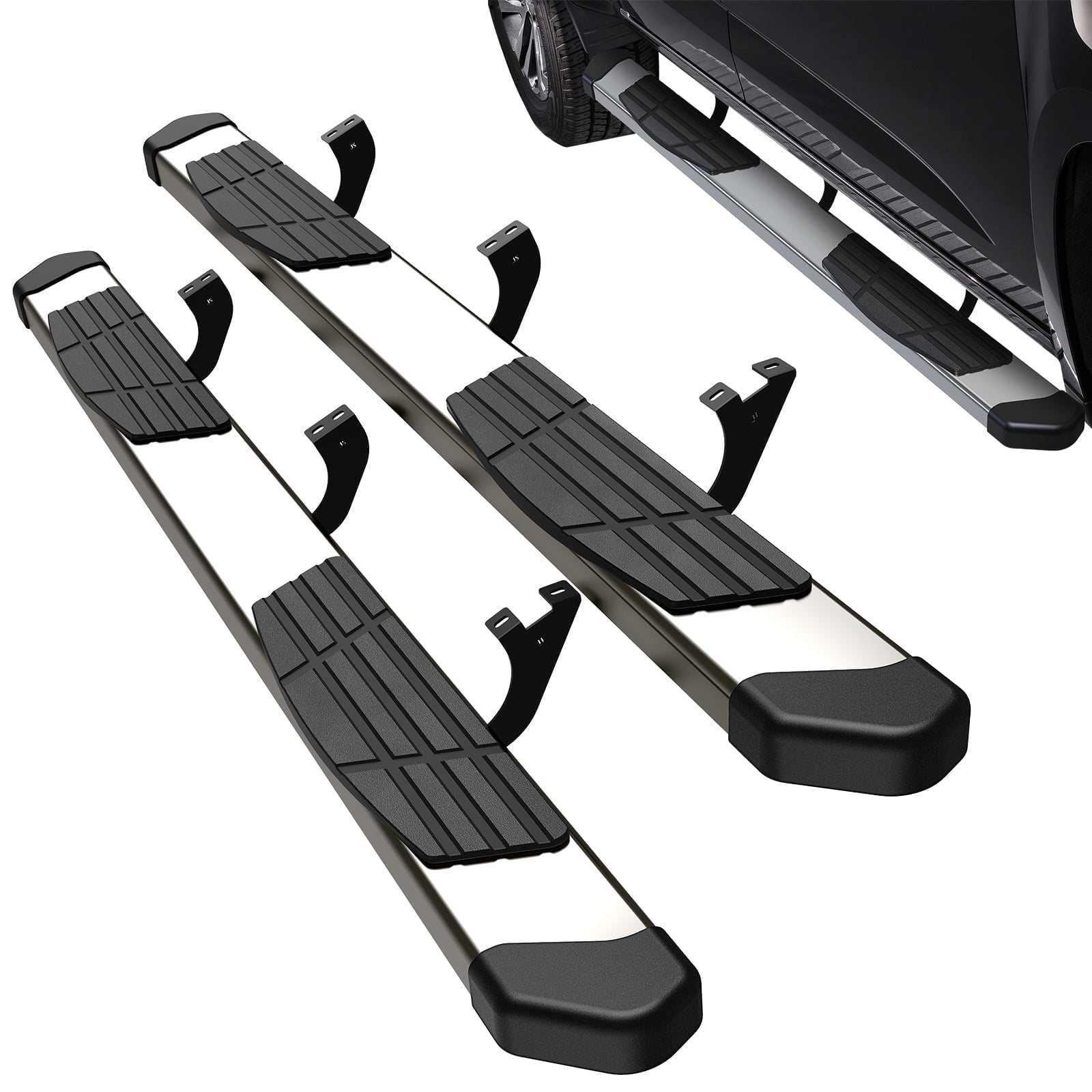 AUSUM MOTOR Running Boards 6.4 Inch For 2005-2023 Toyota Tacoma Double ...
