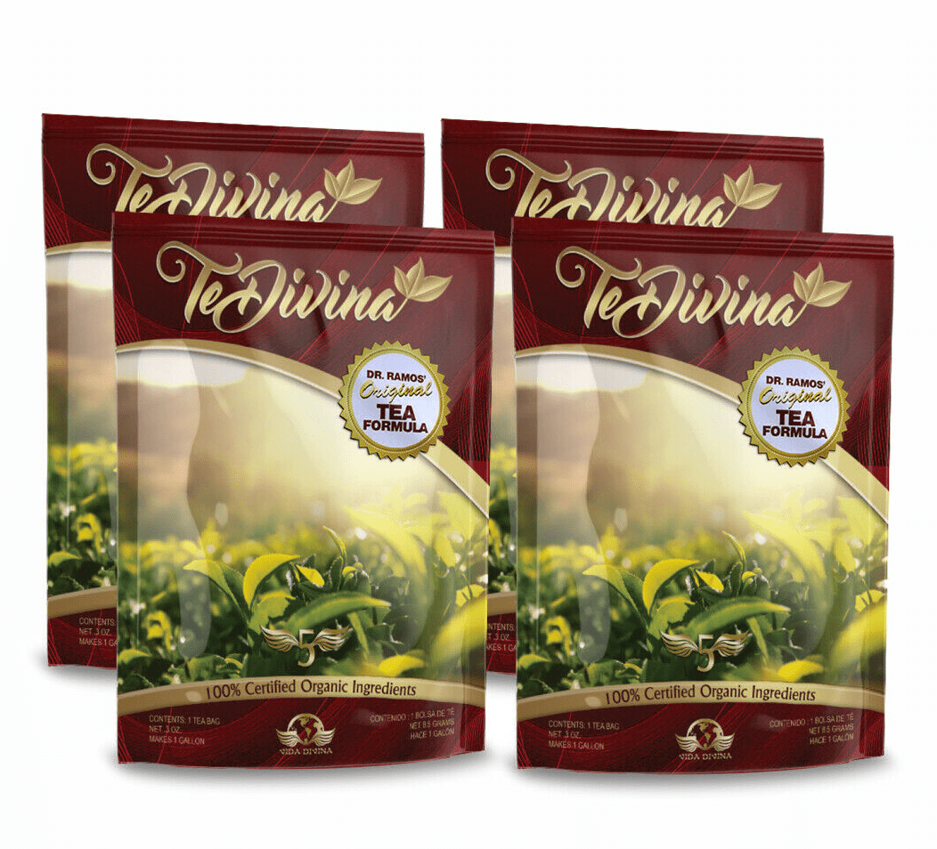 Branded London, Te Divina Detox Tea, 4-Week Supply, Chamomile, Fiber ...