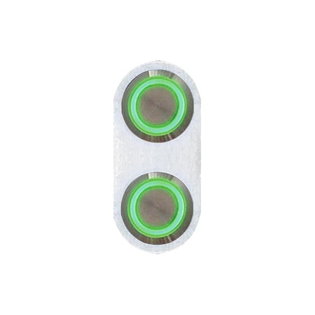 AUTBBB22 Retro Billet Switch with Green LED Illumination - Single ...