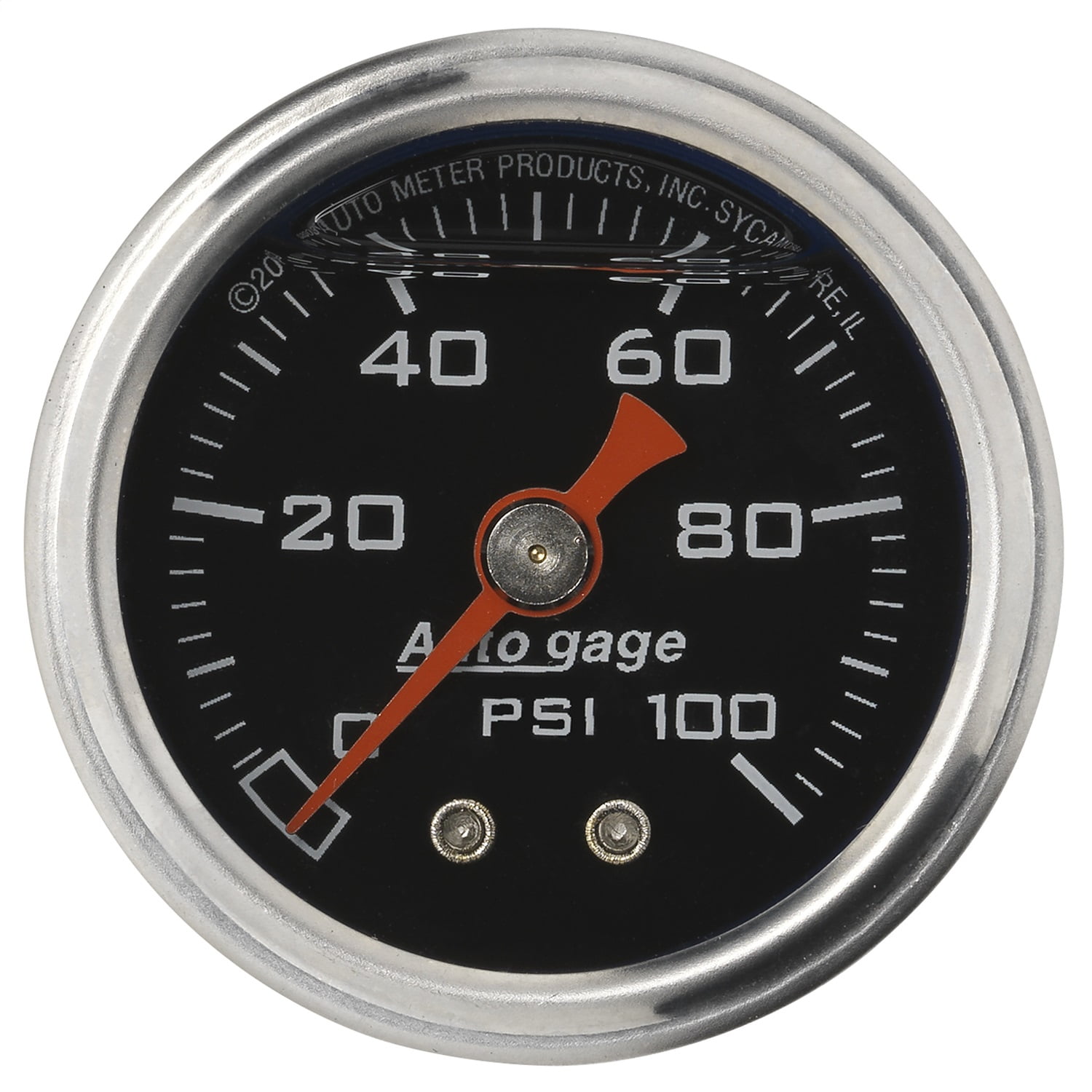 Free Shipping! AUTO METER 2174 PRESSURE GAUGE, 0-100 PSI, SPORT-COMP ...