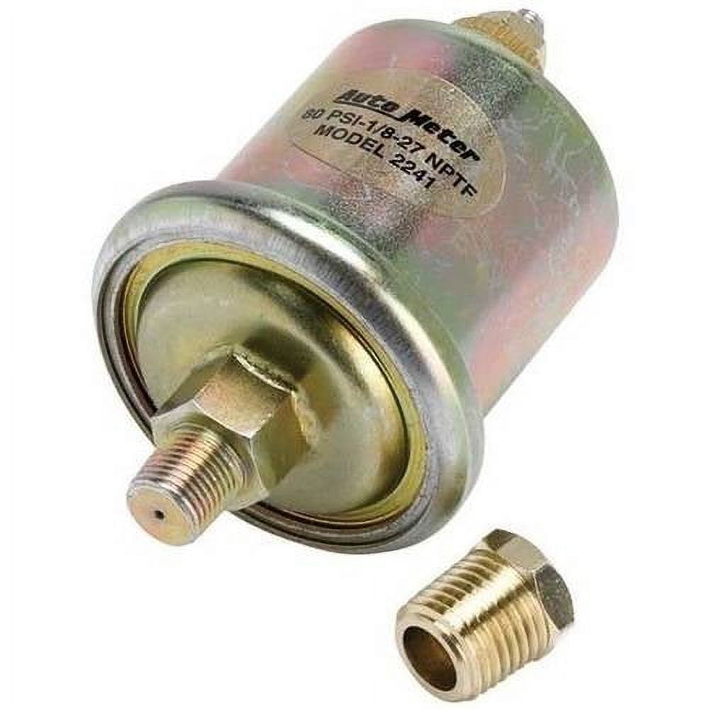 AUTO METER 2241 REPLACEMENT OIL PRESS SENDER, ELEC - Walmart.com