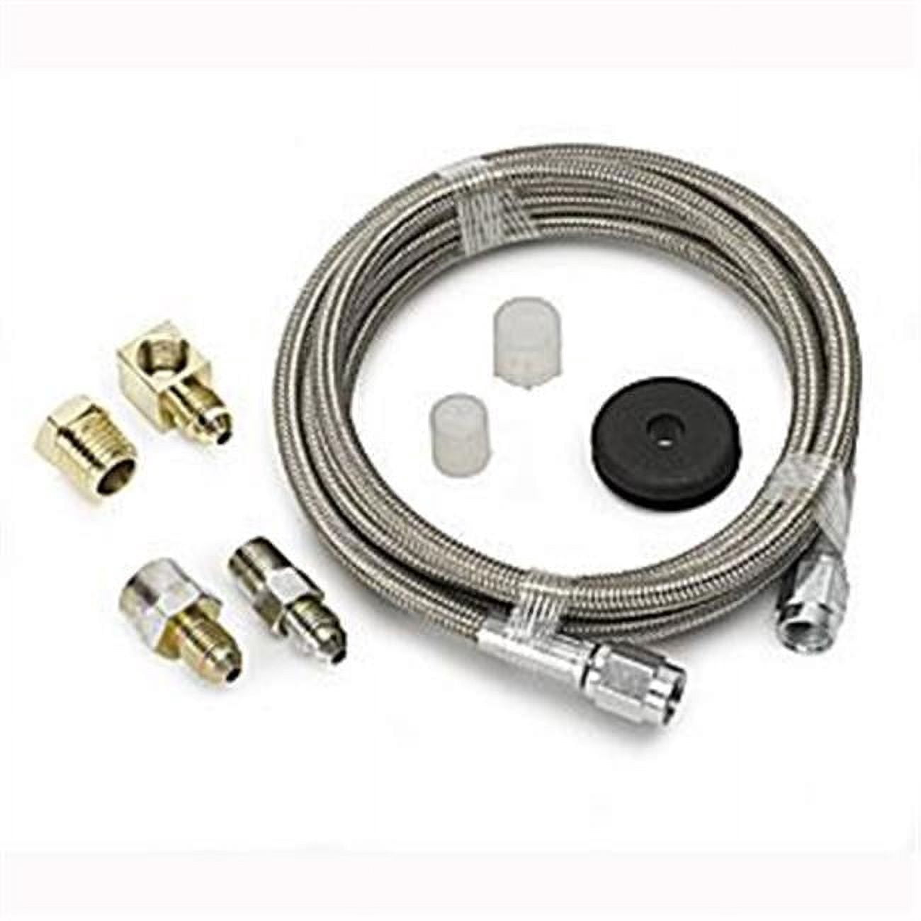 AUTO METER 3236 6 Ft. Stainless Steel Gauge Line Kit - Walmart.com