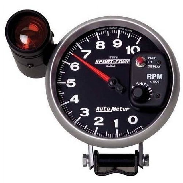AUTO METER 3699 5IN TACH, 10,000 RPM, SHIFT-LITE - Walmart.com