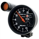 AUTO METER 3905 5IN TACH, 8,000 RPM, SHIFT-LITE, SPORT-COMP - Walmart.com