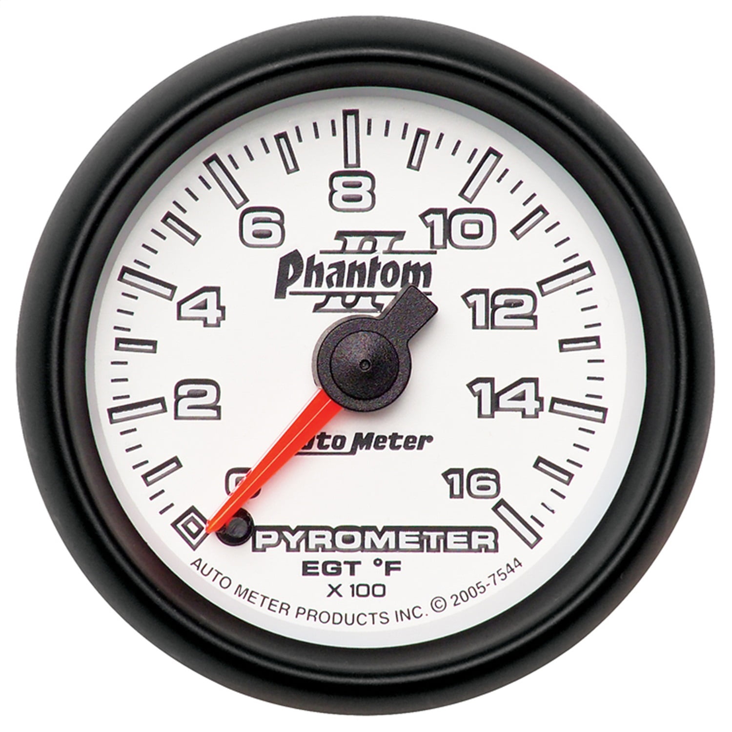 AUTO METER 7544 2-1/16IN PYROMETER KIT, 0-1600F, FSE - Walmart.com